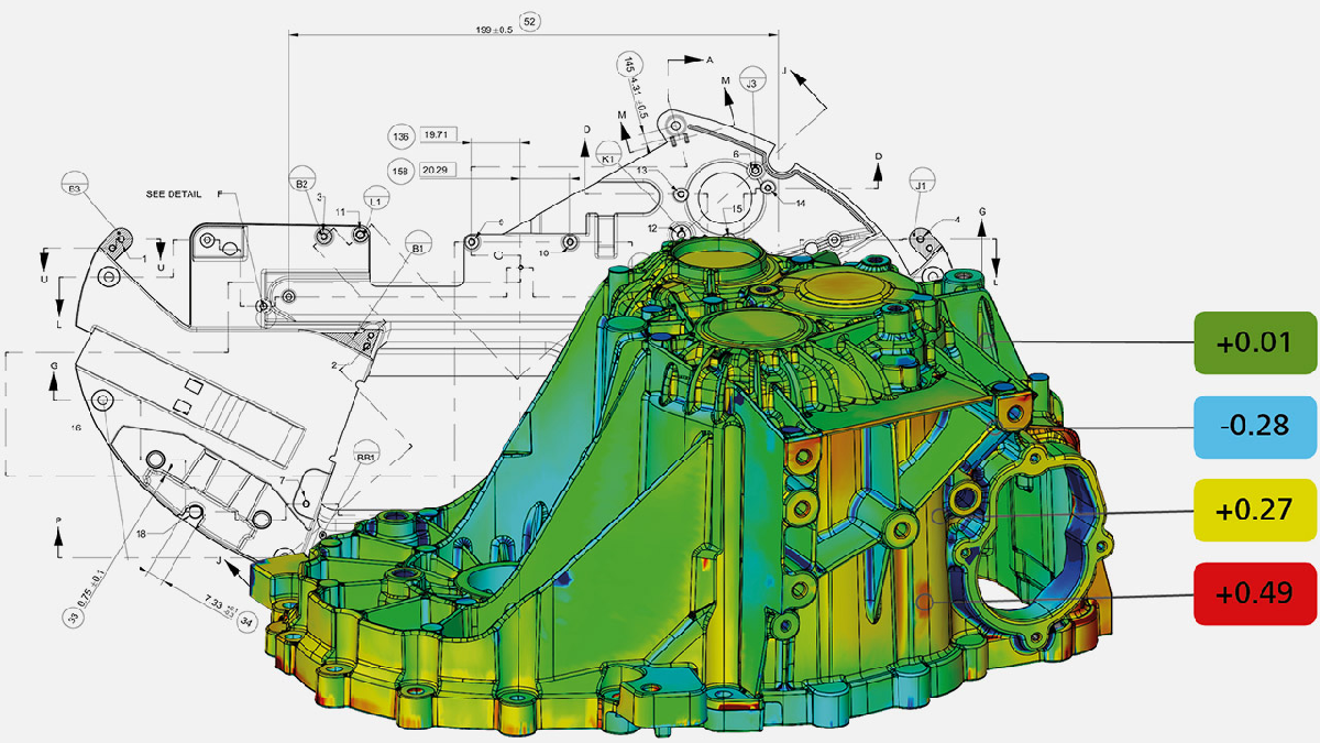 GOM Inspect Suite 打破傳統 降本增效 帶你實現零裝夾測量 - 馬路科技｜3D列印+3D掃描專家